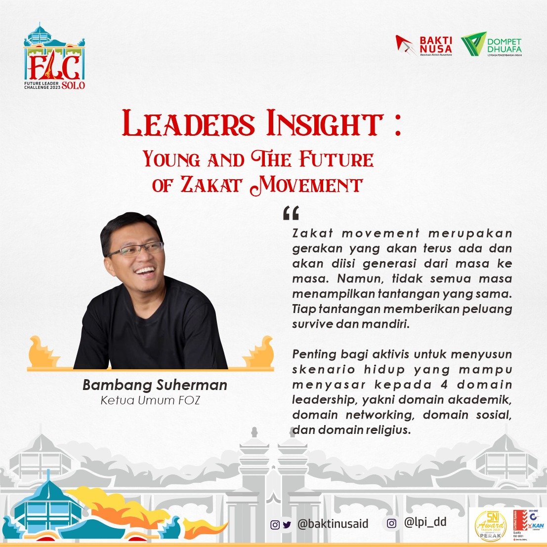 FLC 2023: Young and The Future Zakat Movement – BAKTI NUSA